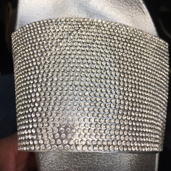 Shoes | Diamond Slides | Poshmark